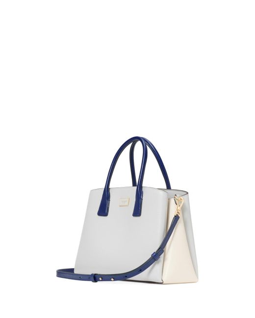 Kate Spade Serena Color Blocked Small Satchel Bag in Blue | Lyst
