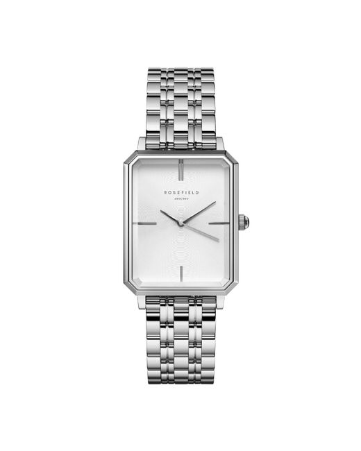 ROSEFIELD Octagon - Watch - Classic Octagonal Shape in White | Lyst