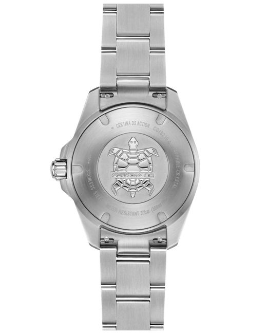 Certina Swiss Ds Action Stainless Steel Bracelet Watch 35mm in Gray | Lyst