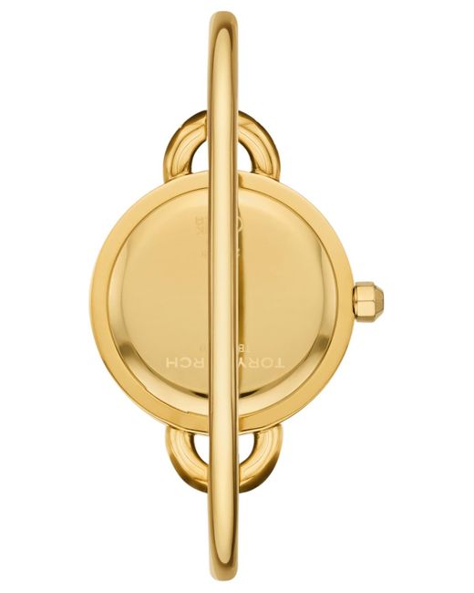 Tory Burch The Kira -tone Stainless Steel Bangle Bracelet Watch 27mm ...