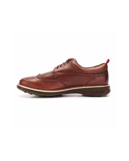 Boxto Legacy Love Spikeless Golf Shoes in Brown for Men | Lyst