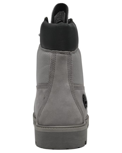 Timberland 6 Inch Premium Waterproof Boots From Finish Line in Gray for ...