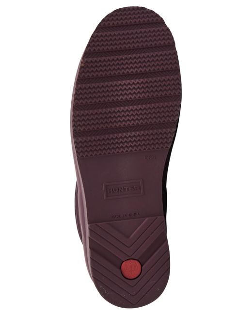 HUNTER Play Insulated Shearling Short Rain Boots From Finish Line in ...