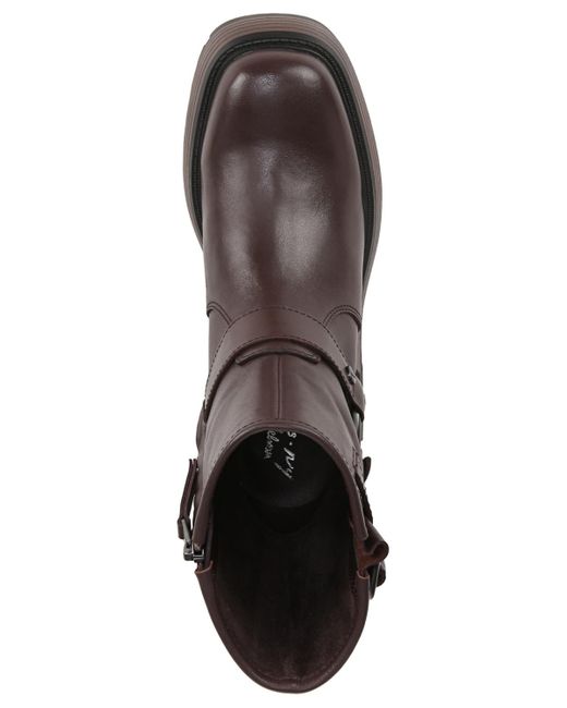 Circus by Sam Edelman Hadley Lug-solo Moto Booties in Brown | Lyst