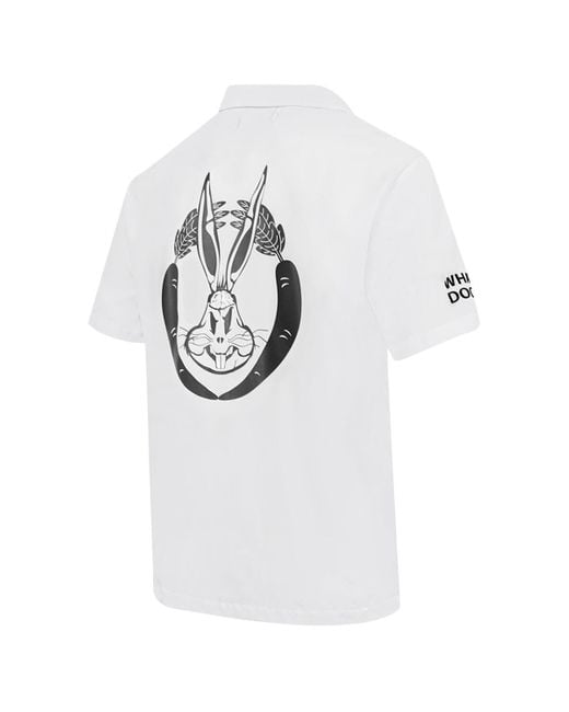 FREEZE MAX Looney Tunes Bugs Bunny Melted Skeleton Button-up Shirt in ...