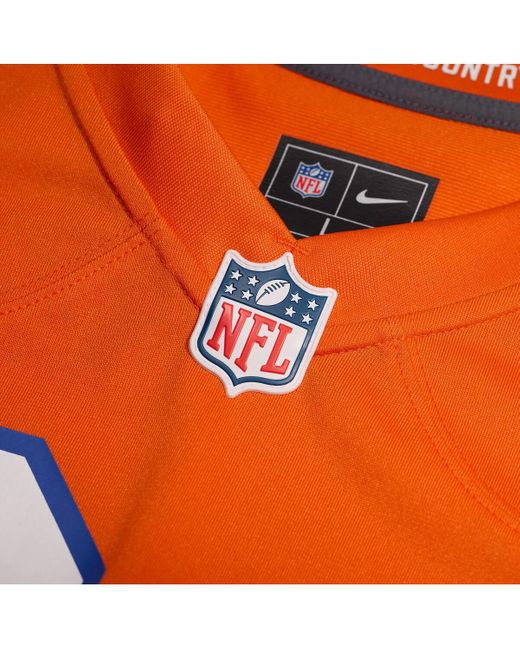 Nike Bo Nix Denver Broncos Mile High Collection 1977 Throwback Player ...