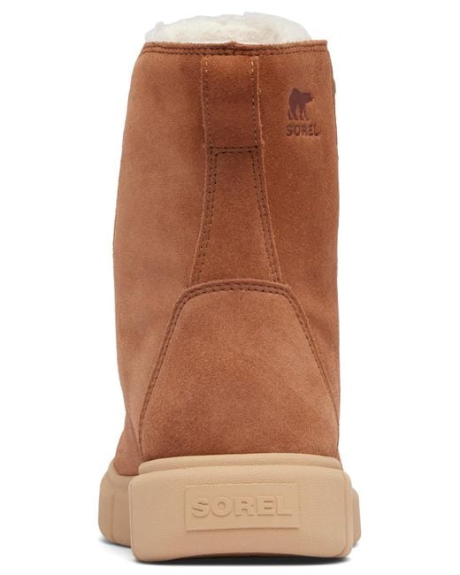 Sorel Explorer Iii Booties in Brown | Lyst