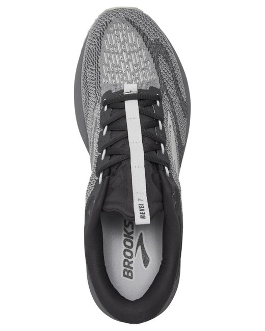 Brooks Revel 7 Running Sneakers From Finish Line in Gray for Men | Lyst