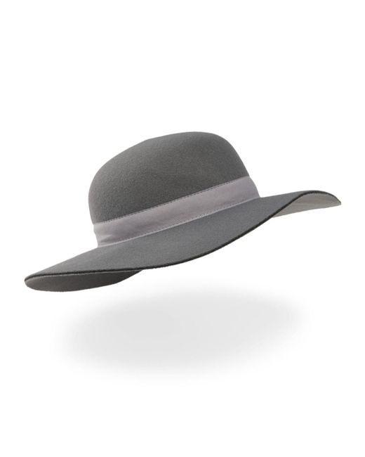 Hope & Henry Girls Brimmed Felt Hat in Gray | Lyst