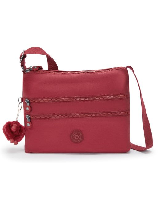 Kipling Alvar Crossbody Bag in Red | Lyst