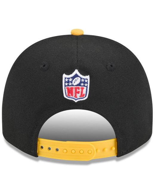 KTZ Black/yellow Pittsburgh Steelers 2025 Nfl Draft A-frame 9fifty ...
