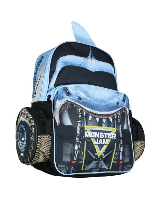 MONSTER JAM Backpack Megalodon Predator Truck Grill 3d Character School ...
