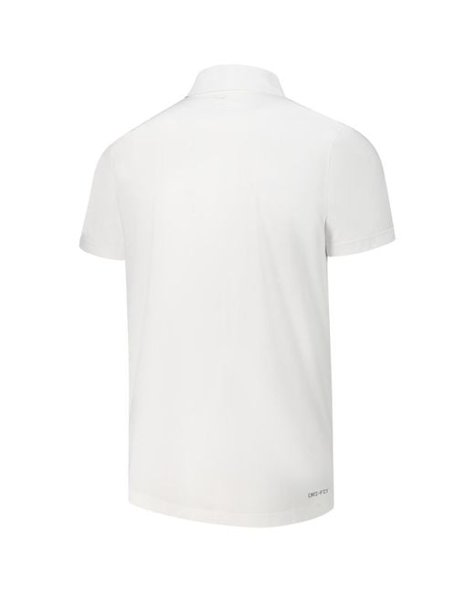 Nike Team Usa Woven Performance Polo Shirt in White for Men | Lyst