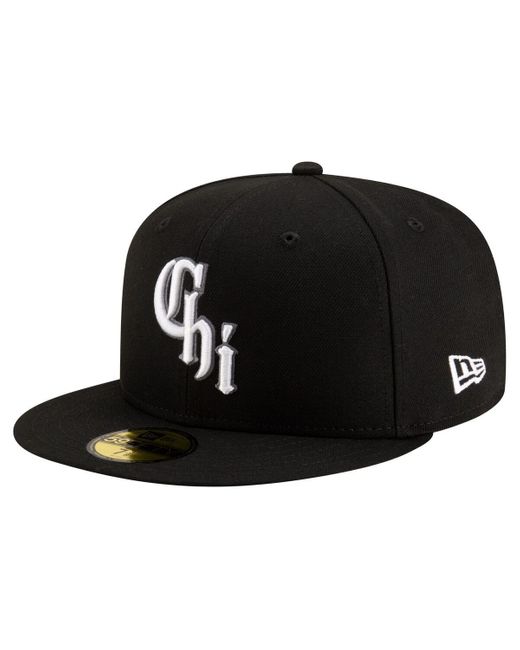 KTZ Chicago White Sox 125th Anniversary 59fifty Snapback Hat in Black ...
