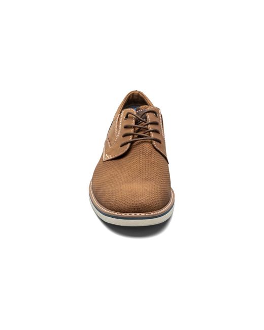 Nunn Bush Cadet Plain Toe Oxford in Brown for Men | Lyst