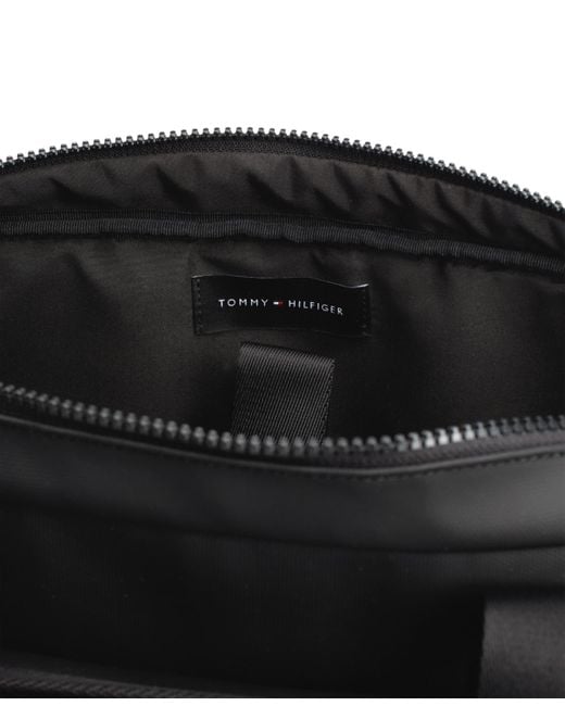 Tommy Hilfiger Logo Computer Bag in Black for Men | Lyst