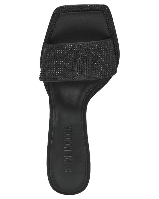 Steve Madden Yara High-heel Mule Dress Sandals in Black | Lyst