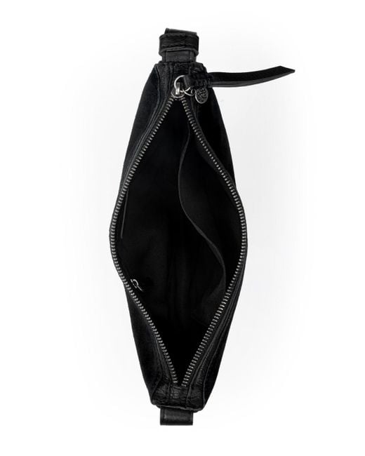 The Sak Tess Leather Sling Crossbody Bag in Black | Lyst