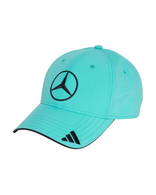 adidas White Mercedes-amg Petronas F1 Team Driver Wear Adjustable Hat ...