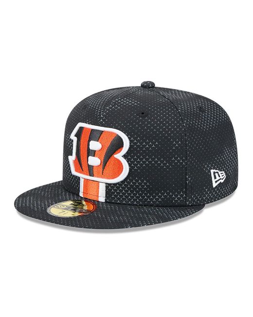 KTZ Cincinnati Bengals 2024 Sideline 59fifty Fitted Hat in Blue for Men ...