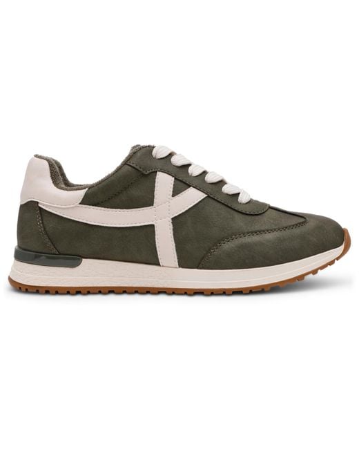 Dolce Vita Joque Sporty Retro Lace-up Sneakers in Green | Lyst