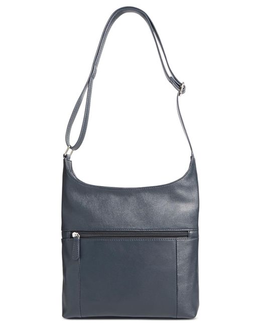 Giani Bernini Nappa Soft Crossbody in Blue | Lyst