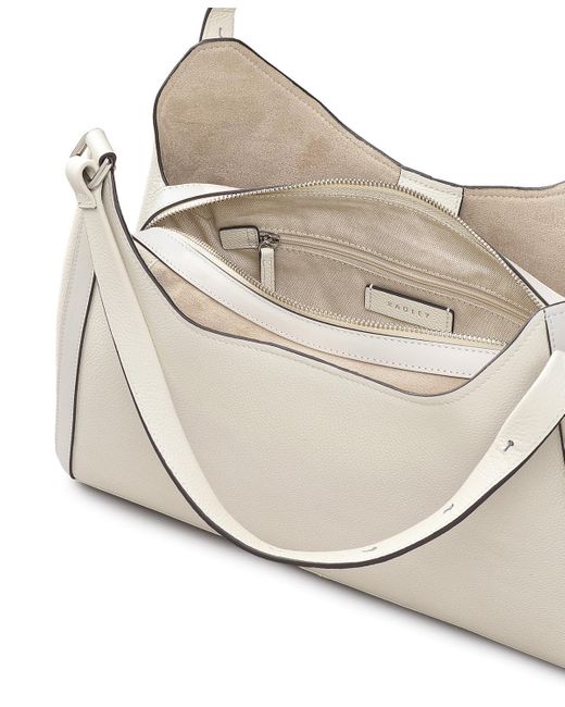 Radley Clarendon Row Medium Zip Top Grab Bag in Gray | Lyst
