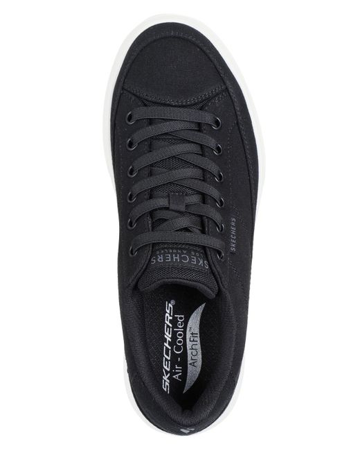 Skechers Street Arch Fit Arcade in Black for Men | Lyst
