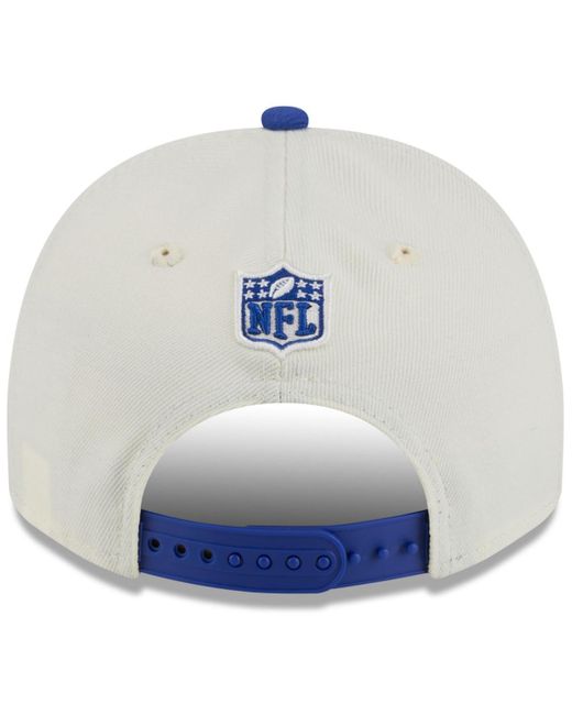 KTZ Cream/royal Buffalo Bills 2025 Nfl Draft A-frame 9fifty Snapback ...