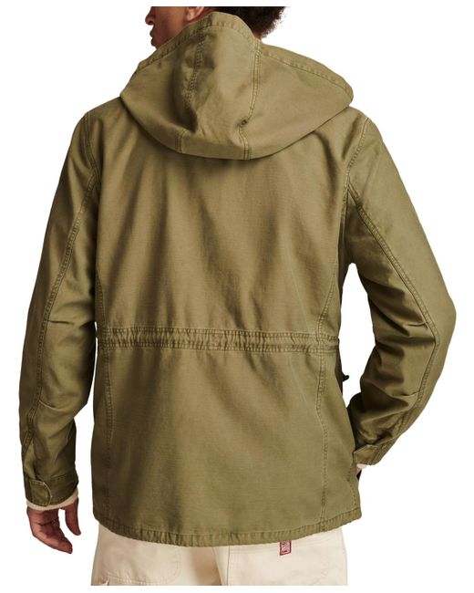 Lucky Brand M65 Cotton Field Jacket in Green for Men | Lyst