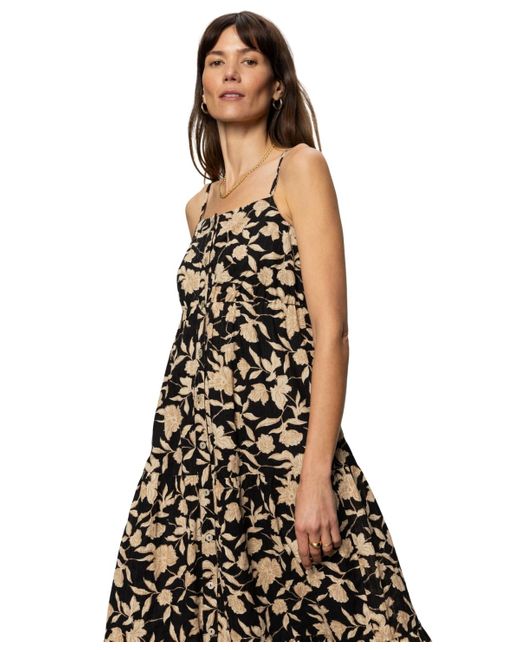 Sanctuary Cotton Tiered Picot Maxi Dress | Lyst