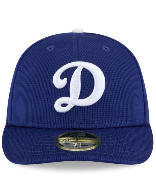KTZ Los Angeles Dodgers 2025 Spring Training Low Profile 59fifty Fitted ...