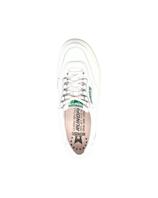 Mephisto Match Sneaker in White for Men | Lyst