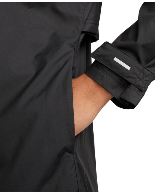 Nike Fast Repel Storm-flap Running Jacket in Black | Lyst