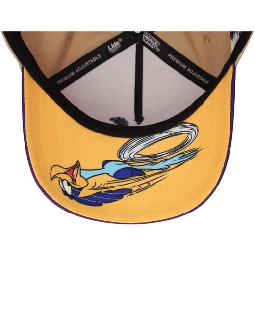 Lids Looney Tunes Road Runner A-frame Adjustable Hat in Natural for Men ...