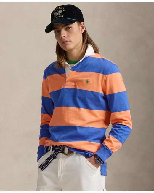 Polo Ralph Lauren The Iconic Rugby Shirt in Green for Men | Lyst