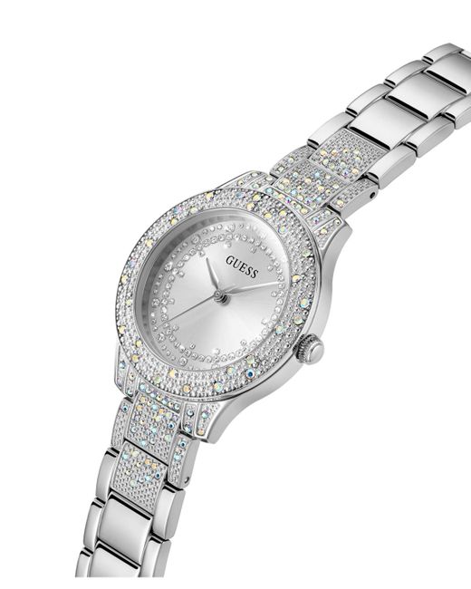 Guess Analog Tone Steel Watch 36mm in Metallic | Lyst