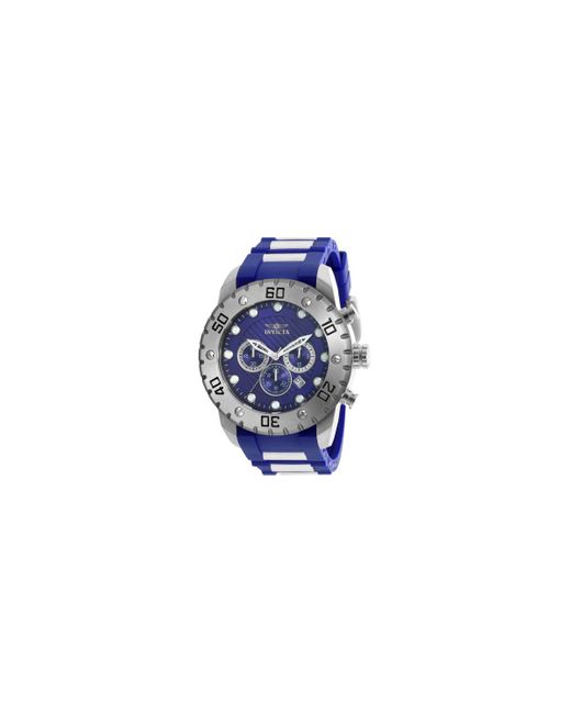 INVICTA WATCH 20277 Pro Diver Scuba Quartz Chronograph Blue Dial Watch ...