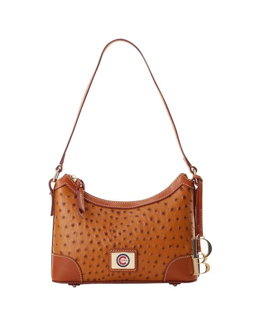 Dooney & Bourke Chicago Cubs Shoulder Bag in Brown | Lyst