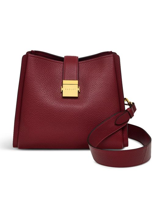 Radley Sloane Street Medium Zip Top Crossbody in Red | Lyst