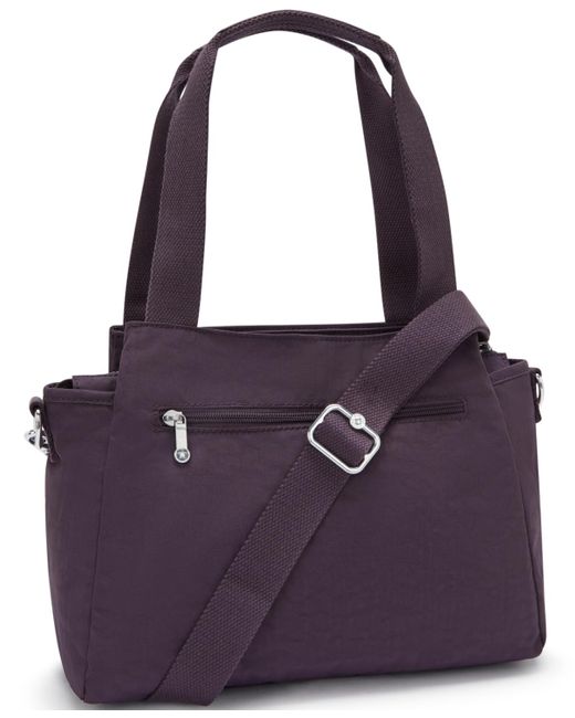 Kipling Elysia Satchel Bag in Purple | Lyst