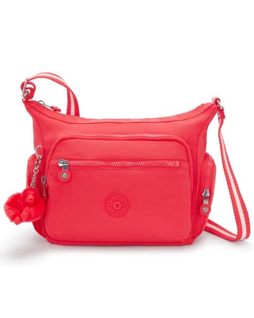 Kipling Gabbie Small Crossbody Bag in Red | Lyst