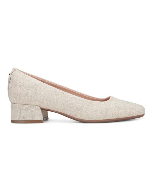 Easy Spirit Eflex Jain Square Toe Dress Pumps in White | Lyst