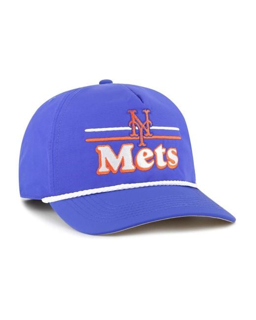 '47 New York Mets Campscape Hitch Adjustable Hat in Blue for Men | Lyst
