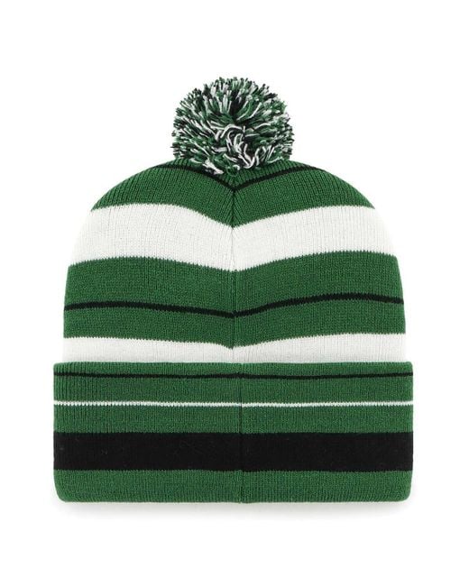 '47 New York Jets Powerline Cuffed Knit Hat in Green for Men | Lyst