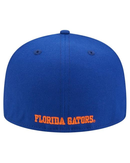 KTZ Florida Gators Vault 59fifty Fitted Hat in Blue for Men | Lyst