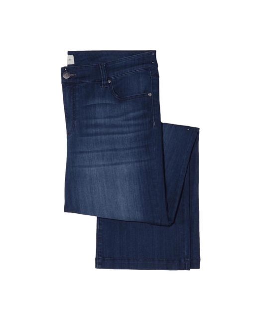 Molly & Isadora Plus Size High Rise Bootcut Jean in Blue | Lyst