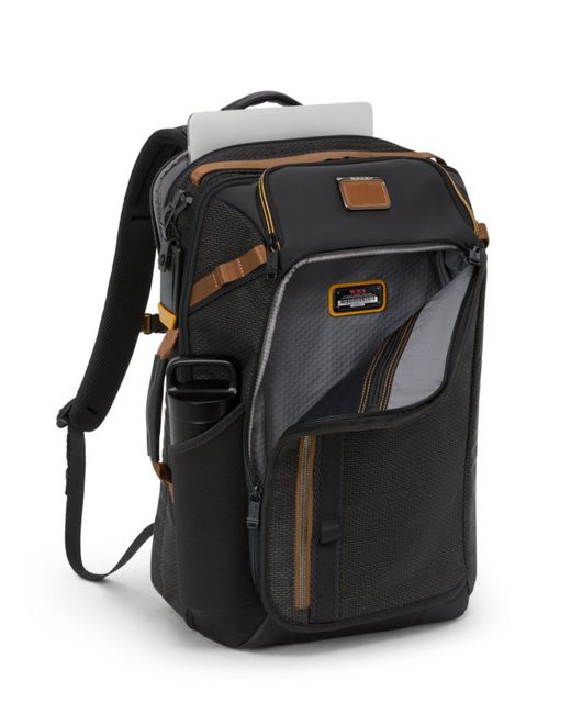 Tumi Alpha Bravo Detrick Backpack in Black | Lyst