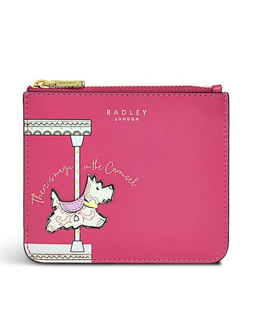 Radley Magical Carousel Coin Purse in Pink | Lyst