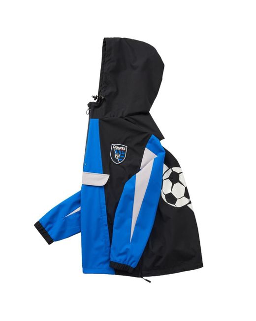 Live Breathe Futbol And San Jose Earthquakes Tekker Half-zip Anorak ...